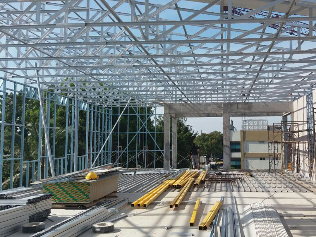 Roof Truss | Lightweight Steel Truss | Light Gauge Steel Truss | Pre ...